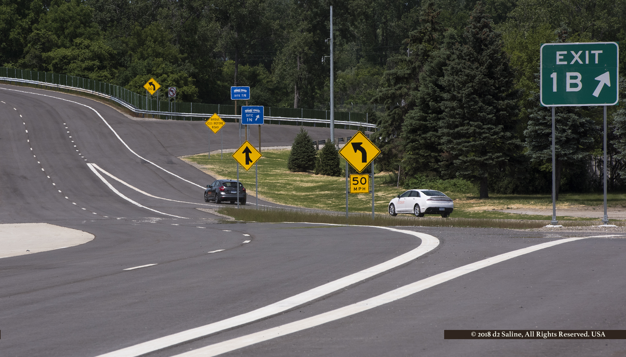 American Center for Mobility Visteon autonomous vehicle demonstr